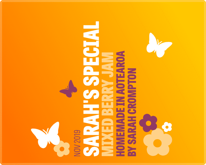 Jam & Preserve Jar Labels - Custom Designs | Jam Labelizer