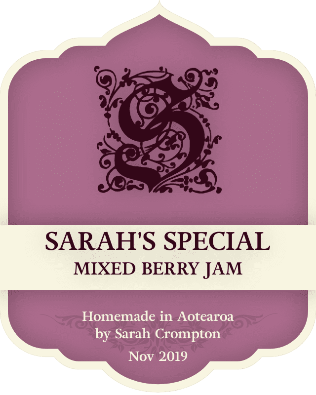 Jam & Preserve Jar Labels - Custom Designs | Jam Labelizer